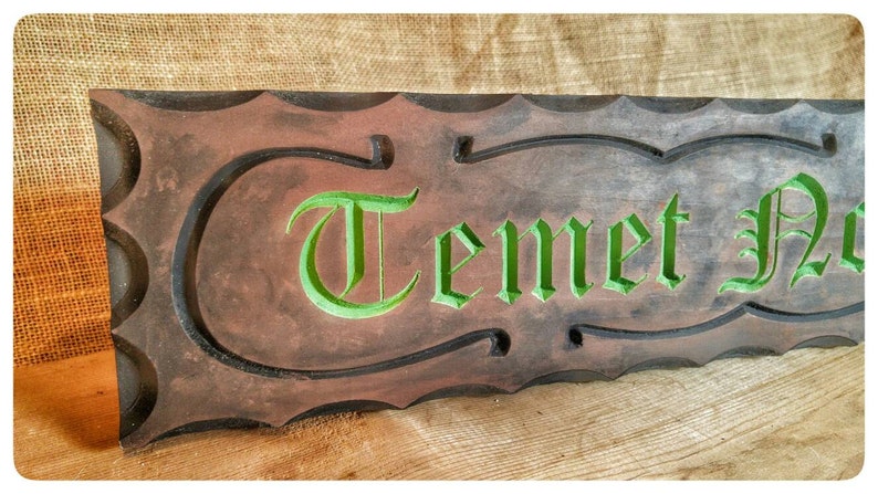 The Matrix Sign Inset Letters Professional Signs the Matrix - Etsy