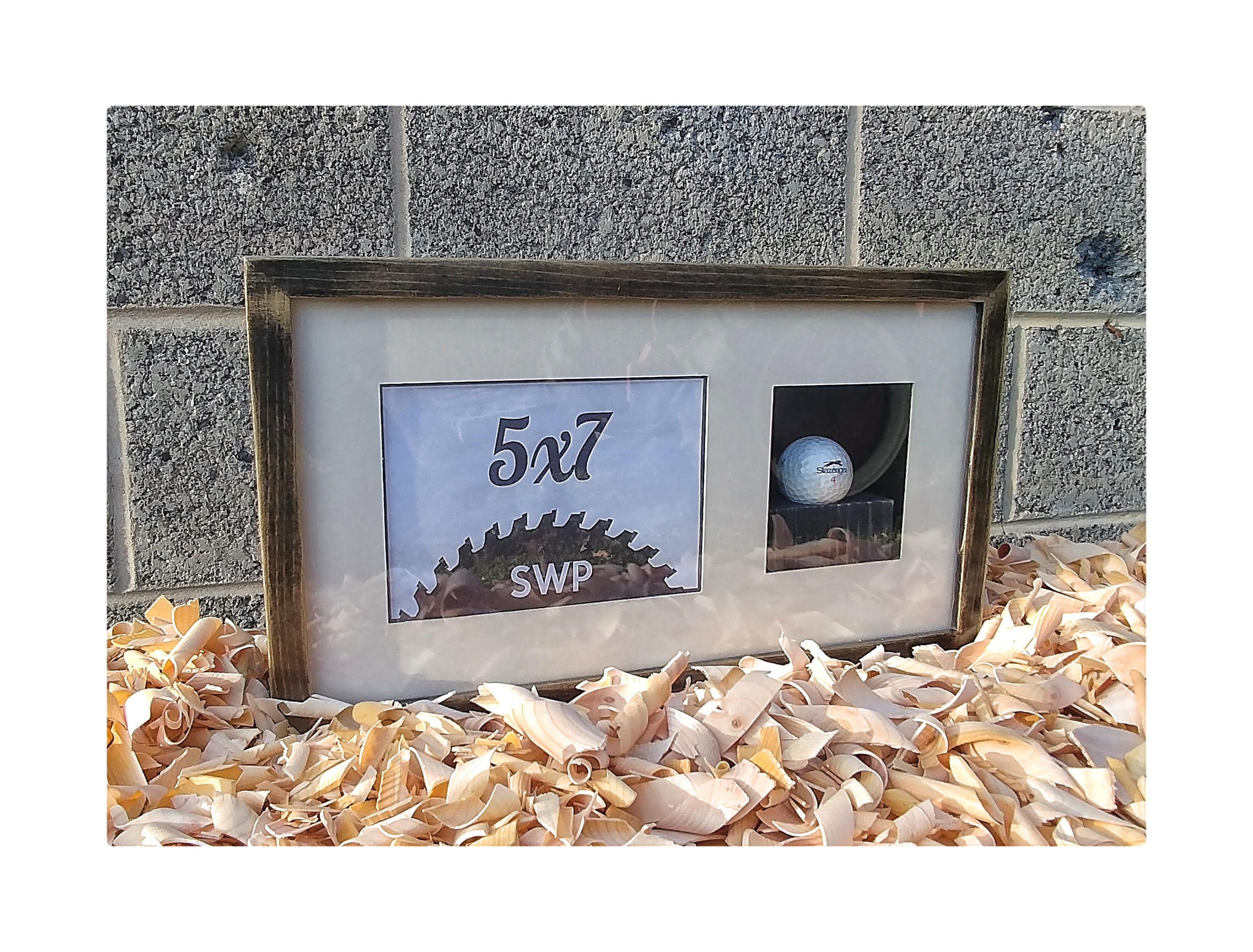 Custom Box Frame, 5x7 Box Frame, Custom Golf Frames, Wood Shadow Box ...