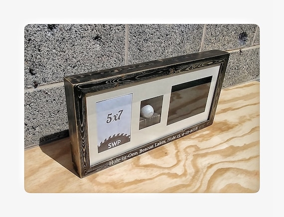 Custom Box Frame Engraved Box Frame Custom Golf Frames Wood | Etsy