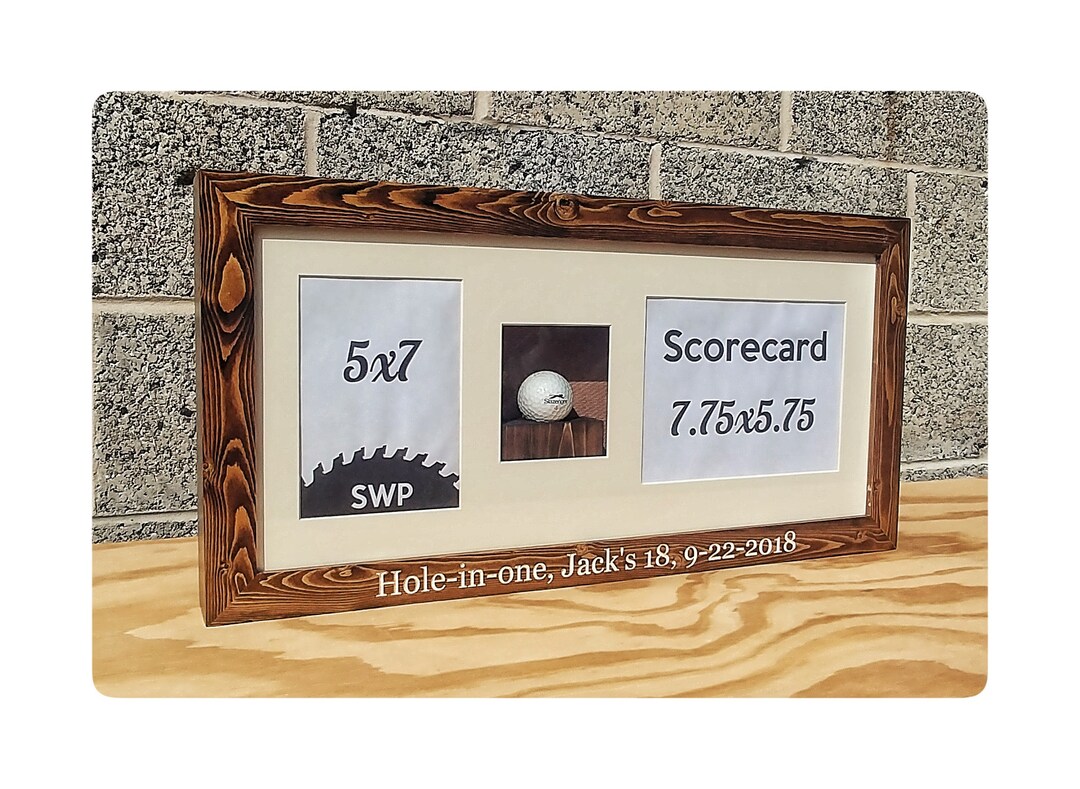 Custom Box Frame, Engraved Box Frame, Custom Golf Frames, Wood Shadow ...