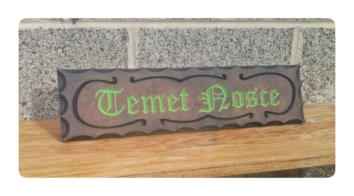 The Matrix Sign Inset Letters Professional Signs the Matrix | Etsy