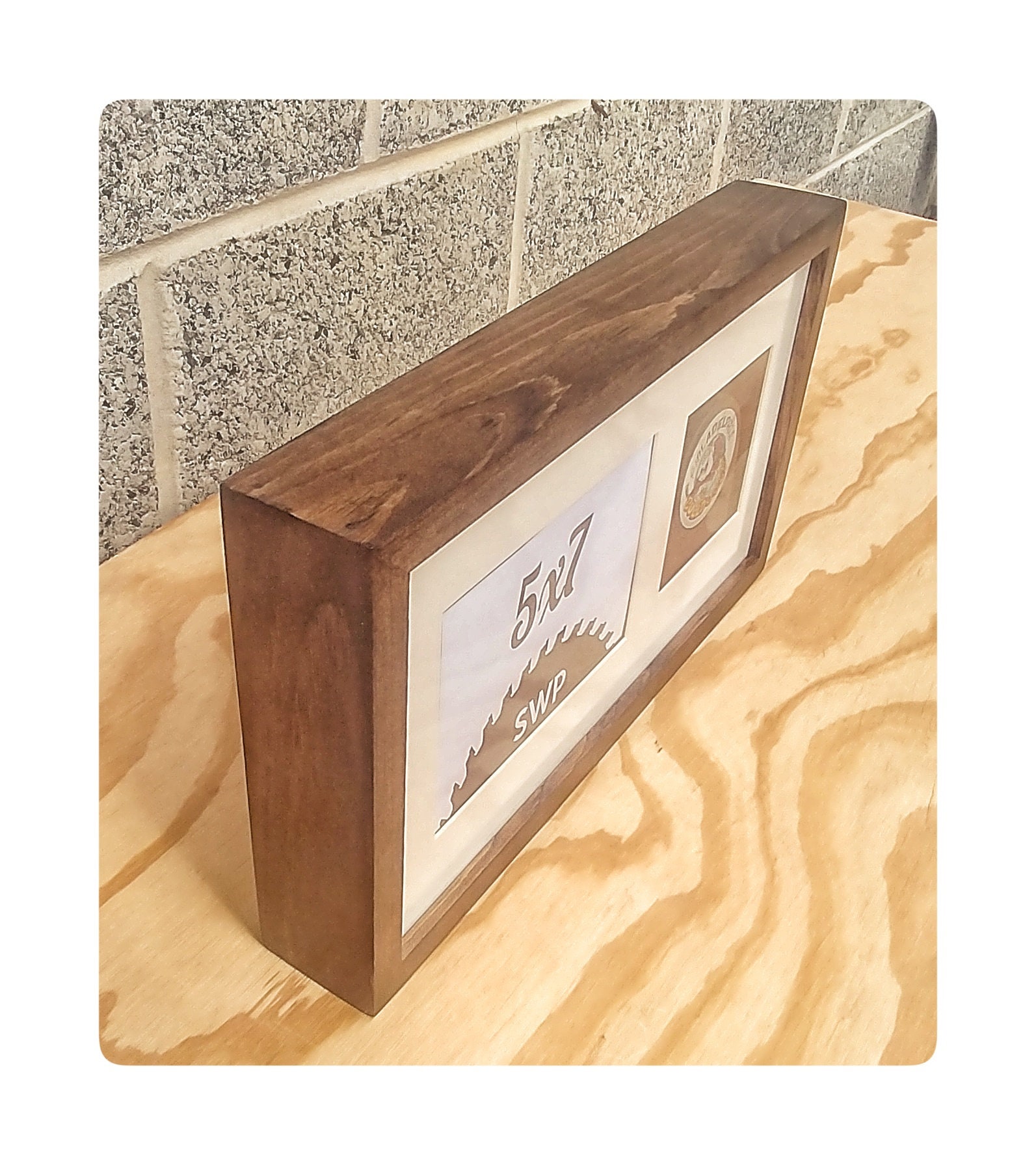 Rustic Hockey Frames, Hockey Puck Frame, Hockey Box Frame, Box Frames ...