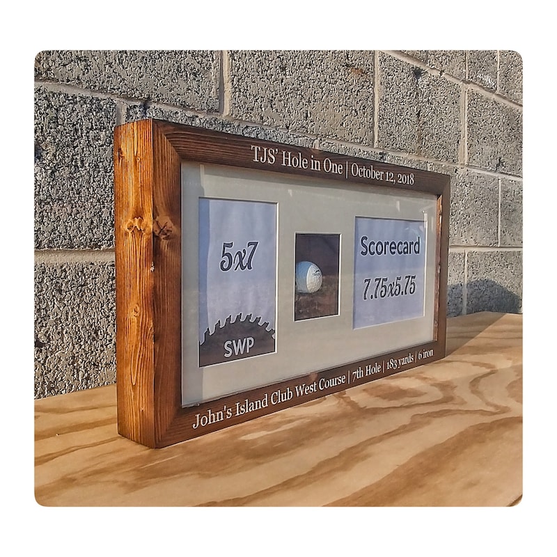 Hole in One Shadow Box - Etsy
