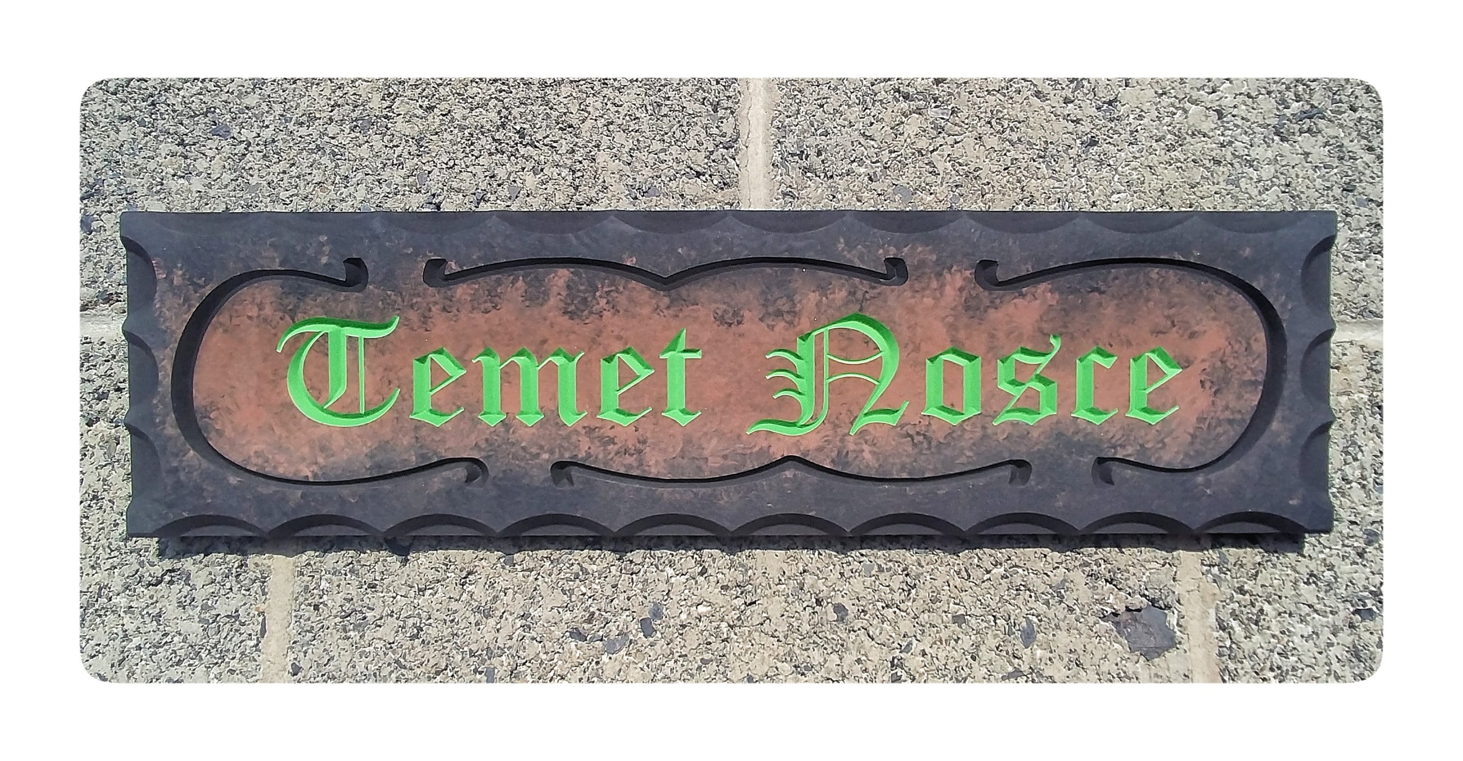 The Matrix Sign Inset Letters Professional Signs the Matrix | Etsy