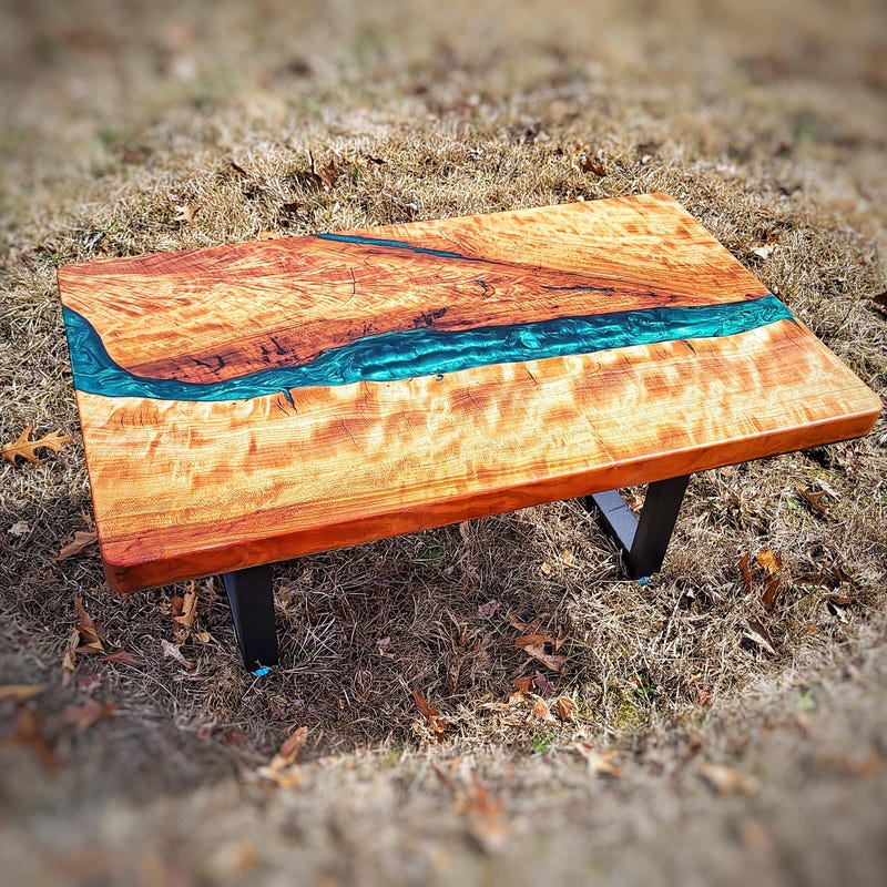 Live Edge River Table - Etsy
