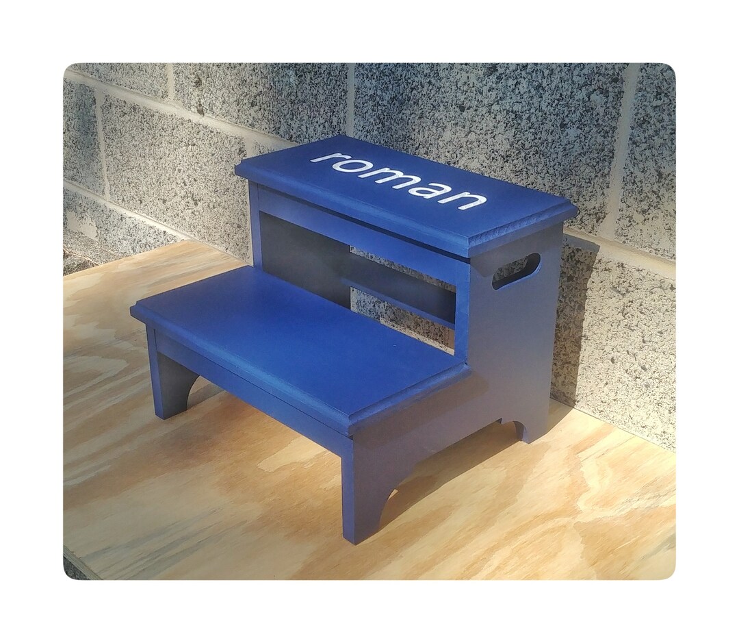 Custom Step Stool, Kids Step Stool, Engraved Step Stool, Small Wood ...