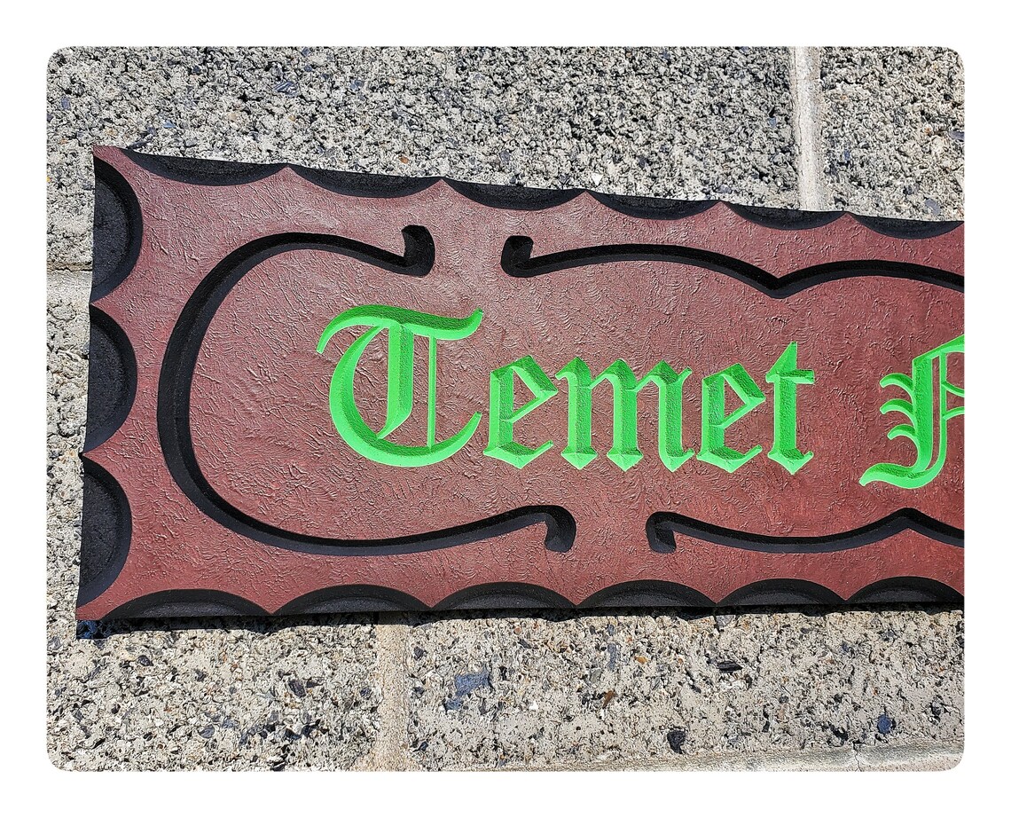 The Matrix Sign Inset Letters Professional Signs The Matrix | Etsy