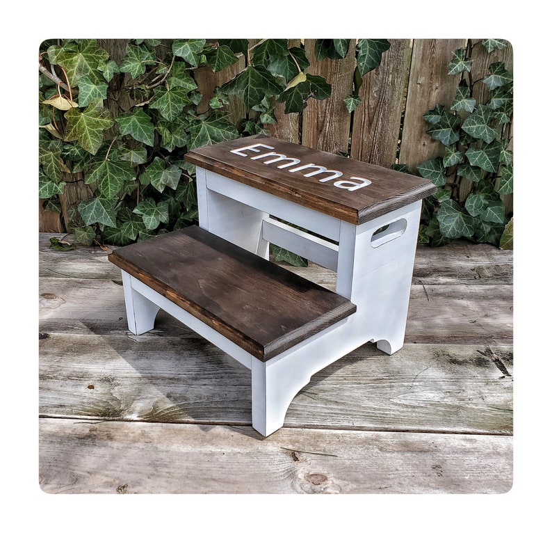 Custom Step Stool, Kids Step Stool, Engraved Step Stool, Small Wood ...