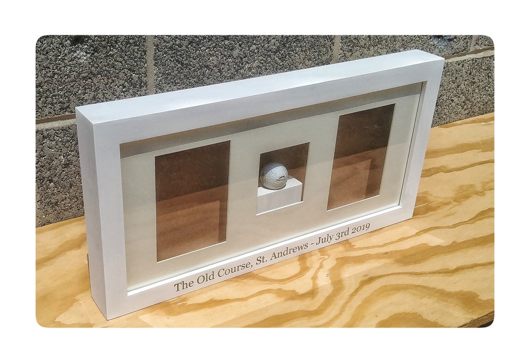 Custom Box Frame, Engraved Box Frame, Custom Golf Frames, Wood Shadow ...