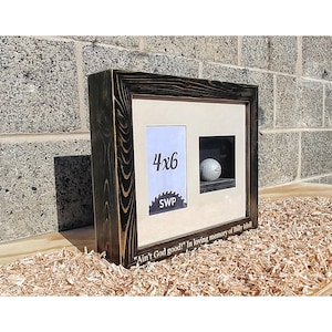Custom Box Frame, Engraved Box Frame, Custom Golf Frames, Wood Shadow ...