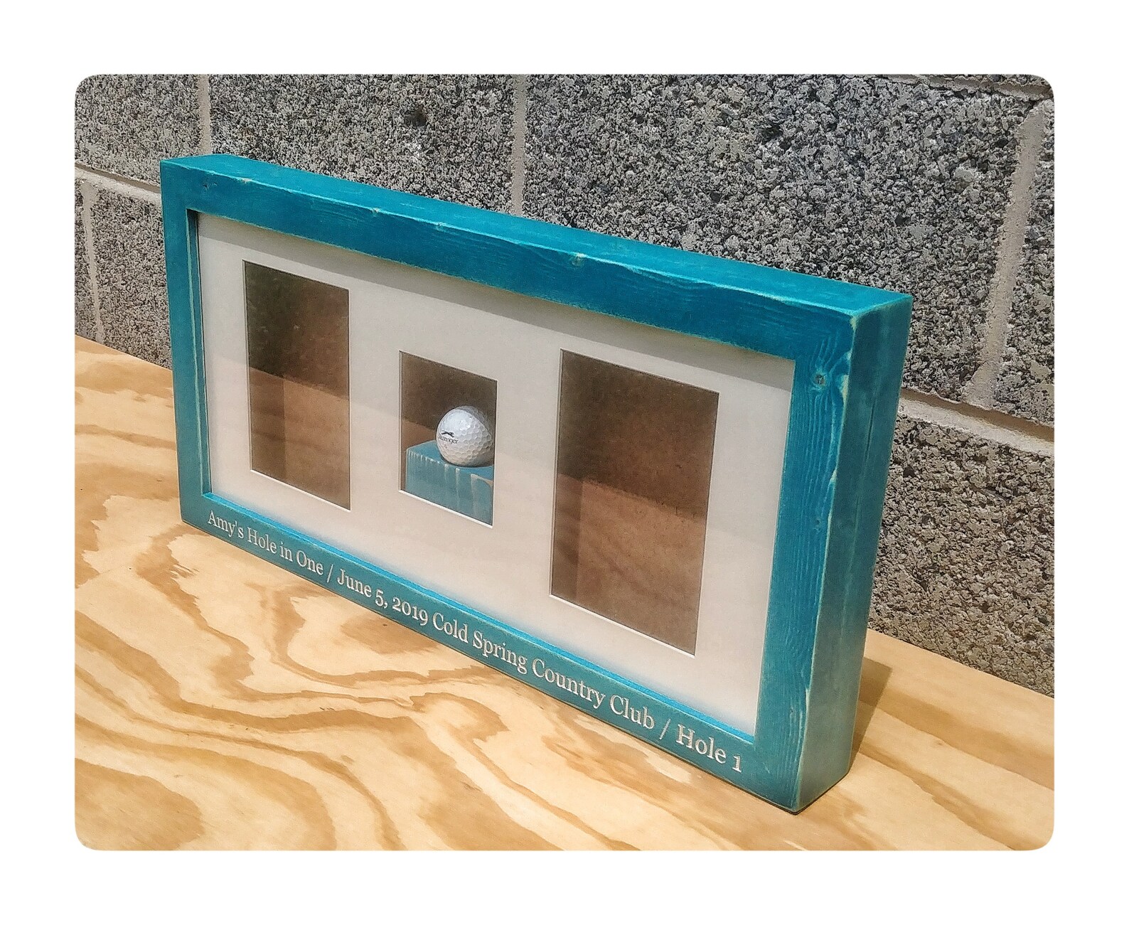 Custom Box Frame, Engraved Box Frame, Custom Golf Frames, Wood Shadow ...