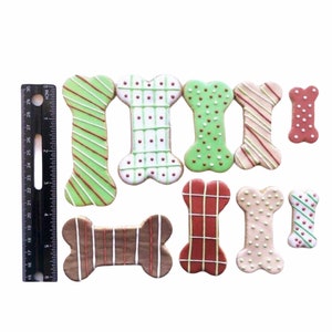 Holiday Dog Treats - Christmas Cookies - Pet Gift Box - Decorated ...