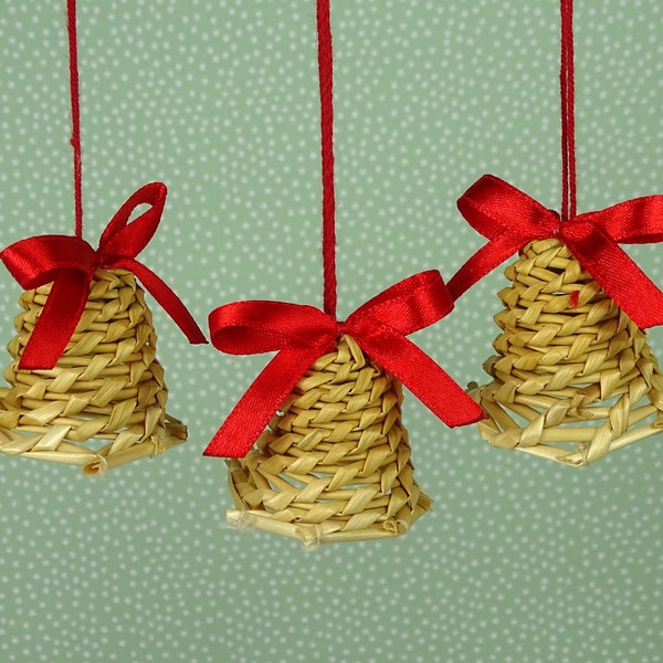 Straw Ornaments - Etsy