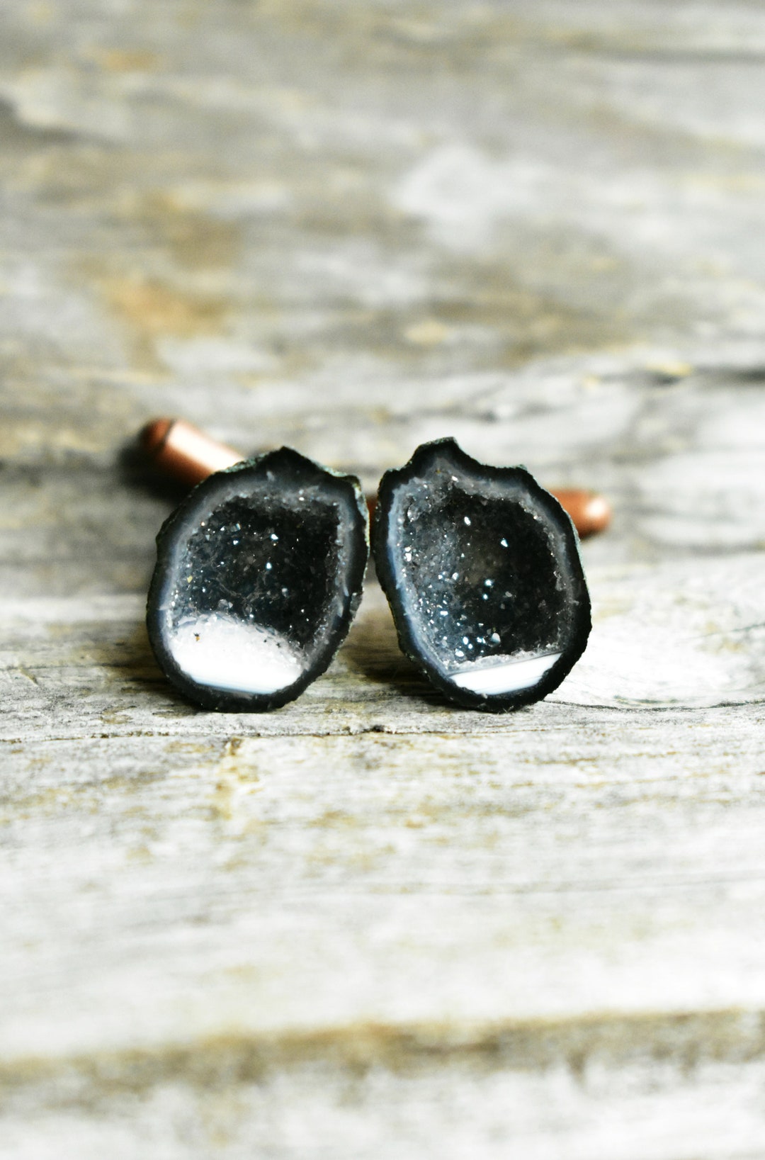 Dark Blue Suit Cufflinks, Midnight Blue Stone Cuff Links, Cufflinks for ...