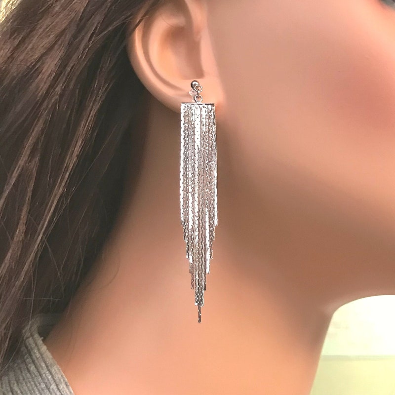 Dangle Clip Earrings - Etsy