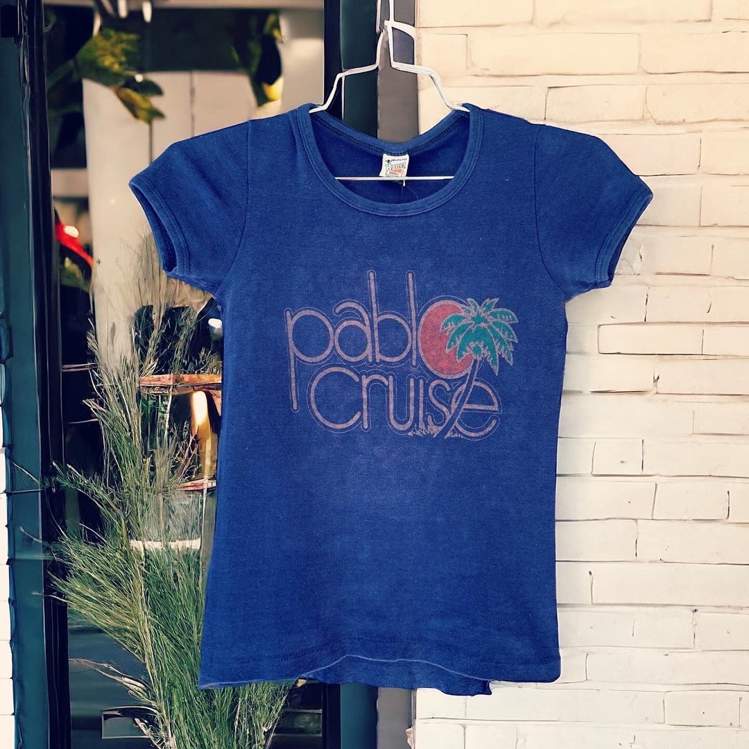 Vintage 70's Hanes PABLO CRUISE Concert Graphic Band Tee T-shirt Sz Small - Etsy