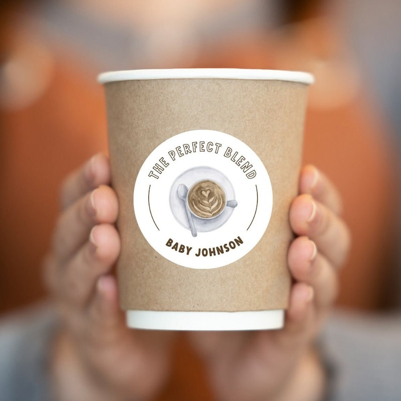 Coffee Cup Stickers - Etsy