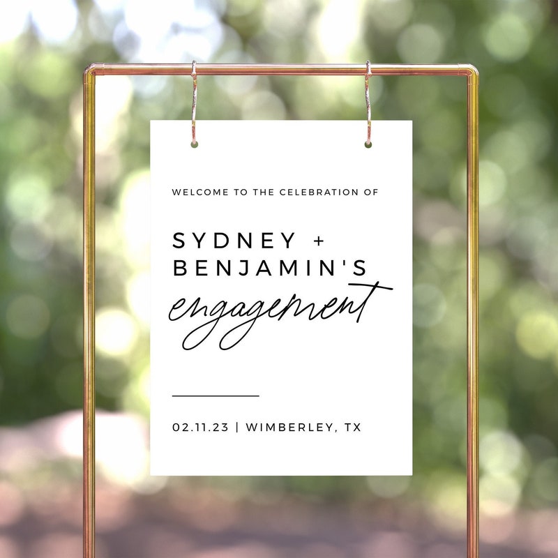 Engagement Signs - Etsy