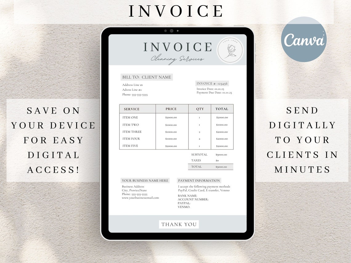 EDITABLE Cleaning Service Contract Bundle, Maid Forms Template, Janitor ...