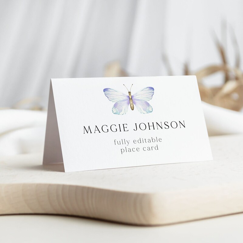 Flat Place Cards - Etsy UK