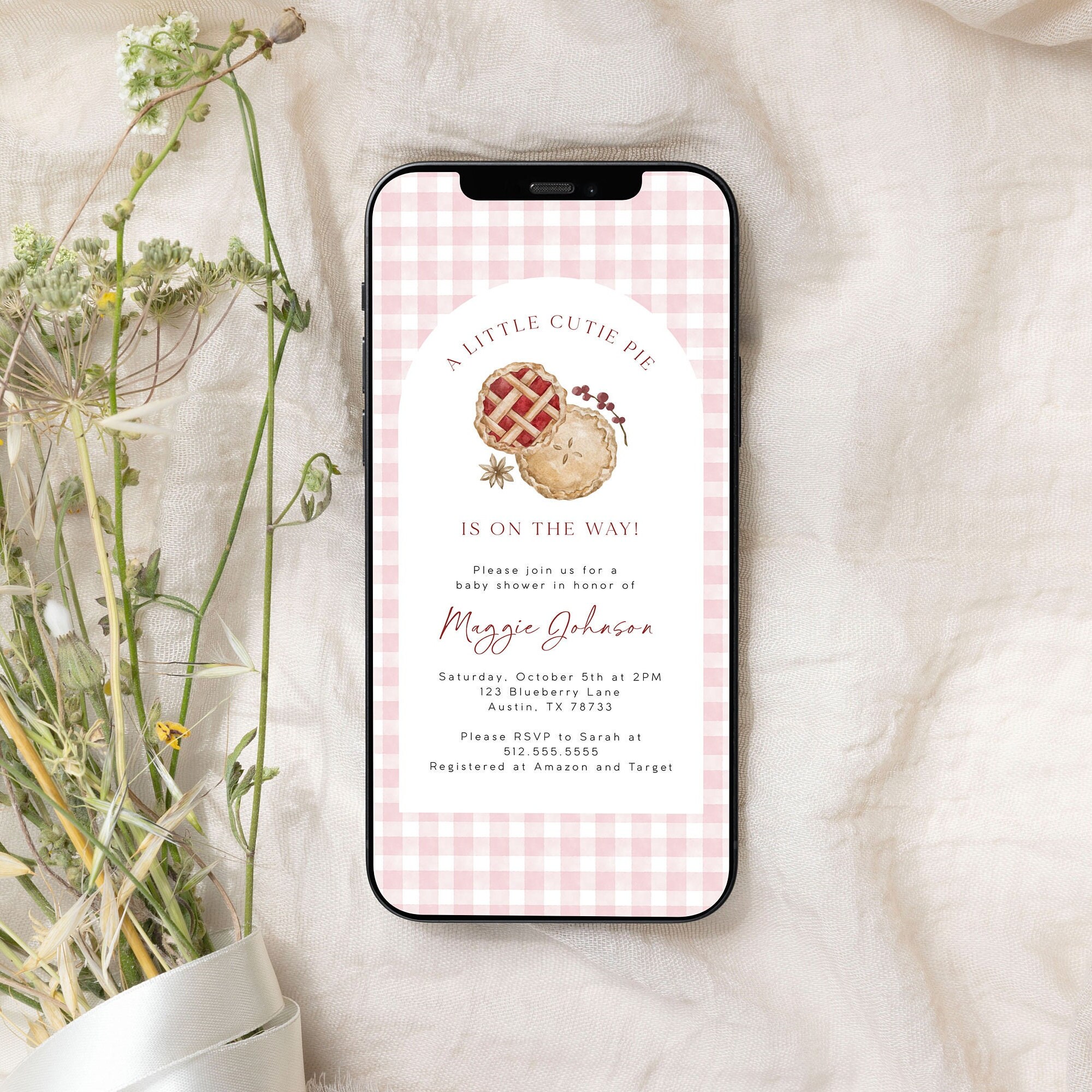 Invitación Imprimible Para Baby Shower Con Pies Plantillas Para