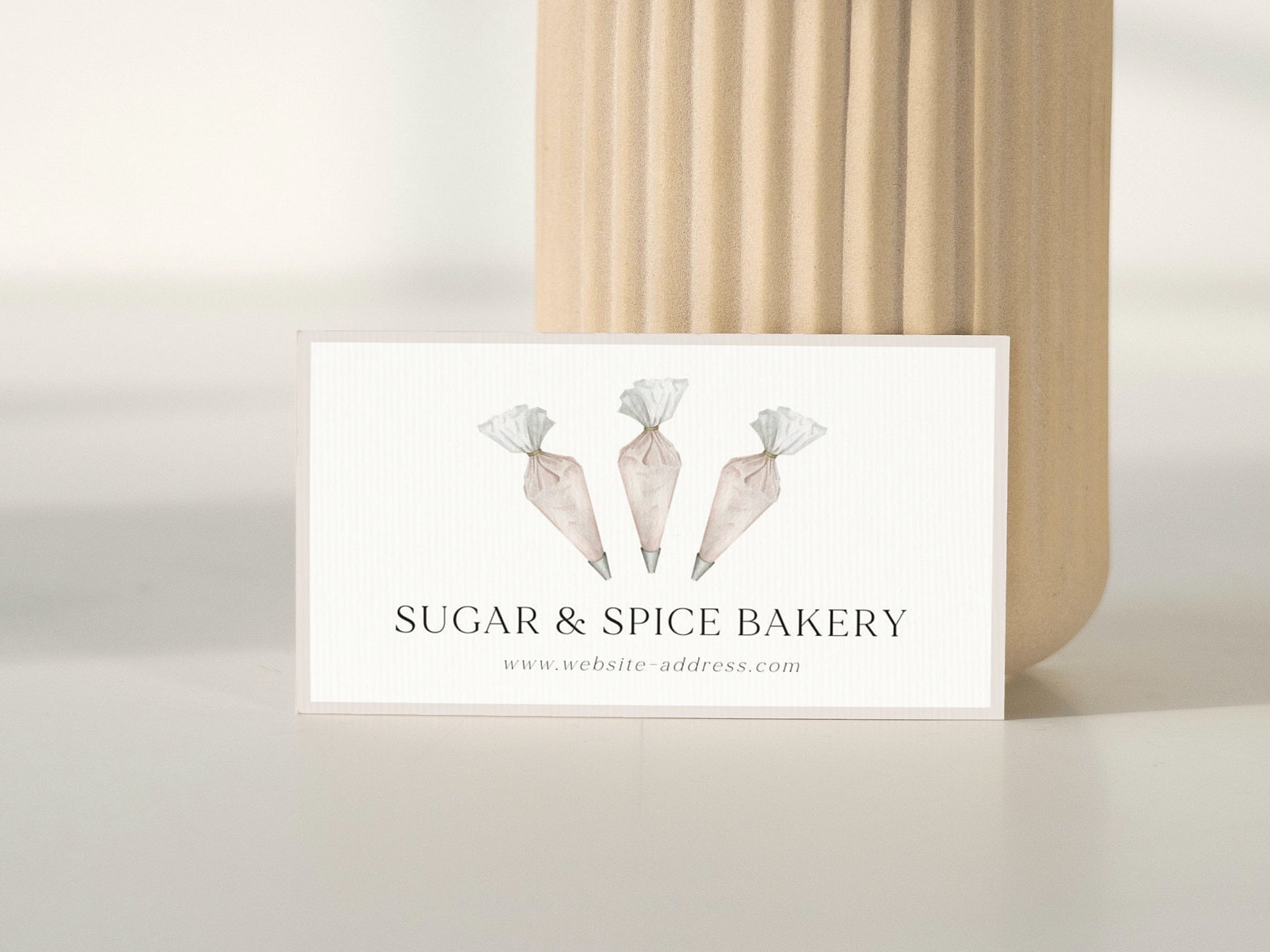Bakery Business Card Template Baking Business Cards Cupcake - Etsy