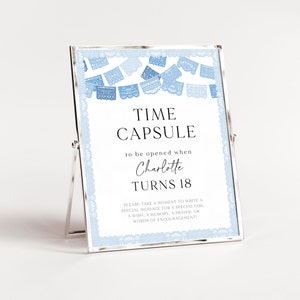 Fiesta Time Capsule Game Bundle, Fiesta Baby Shower, Papel Picado Baby ...