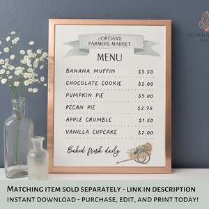 Farmers Market 1st Birthday Welcome Sign, First Birthday Welcome Sign ...