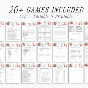 Crawfish Boil Baby Shower Game Bundle, Backyard Baby Shower Games, Baby ...