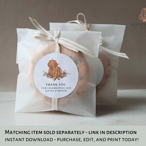 Fall Buffet Card Template, Printable Buffet Label, Pumpkin Food Label ...
