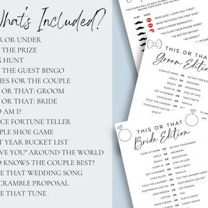 Engagement Party Games Bundle | Engagement Party Games | Proposal Party ...