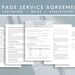EDITABLE Cleaning Service Contract Bundle, Maid Forms Template, Janitor ...