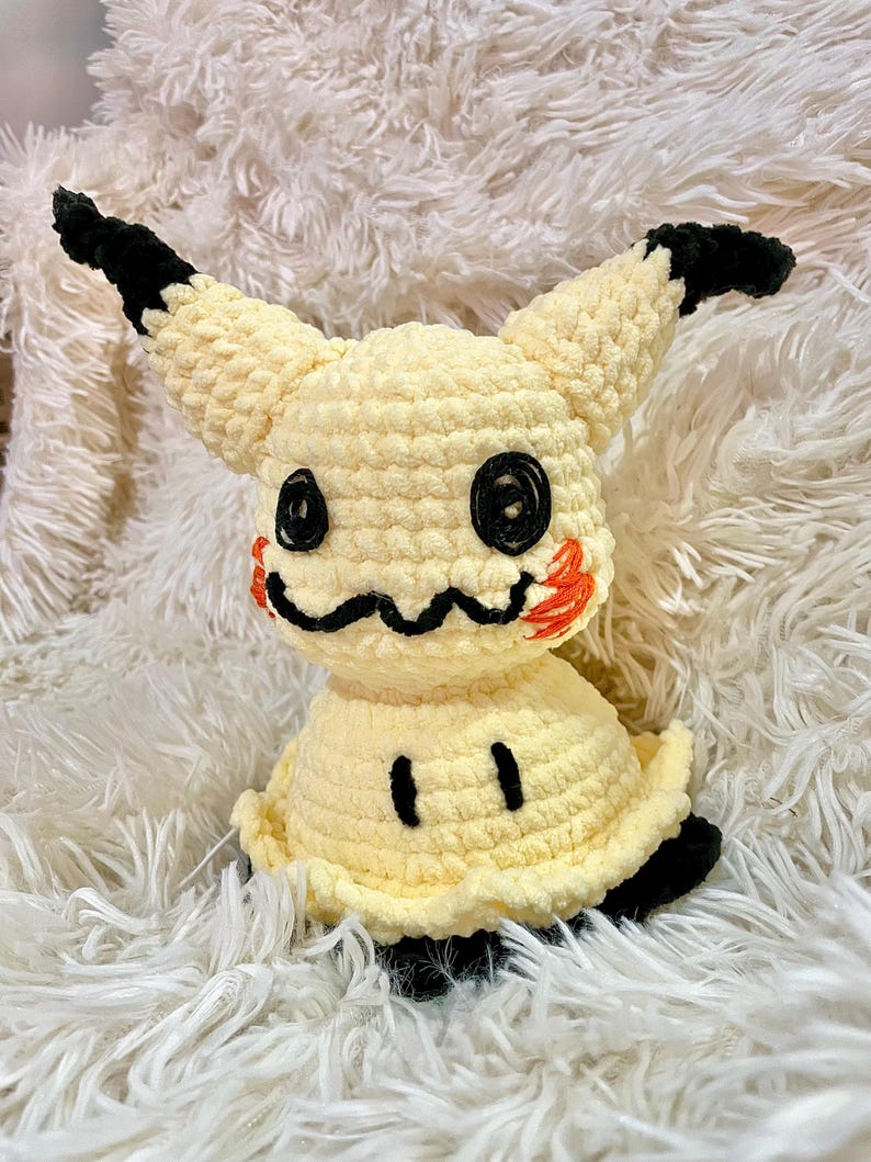 Mimikyu Crochet Pattern PDF Amigurumi - Etsy