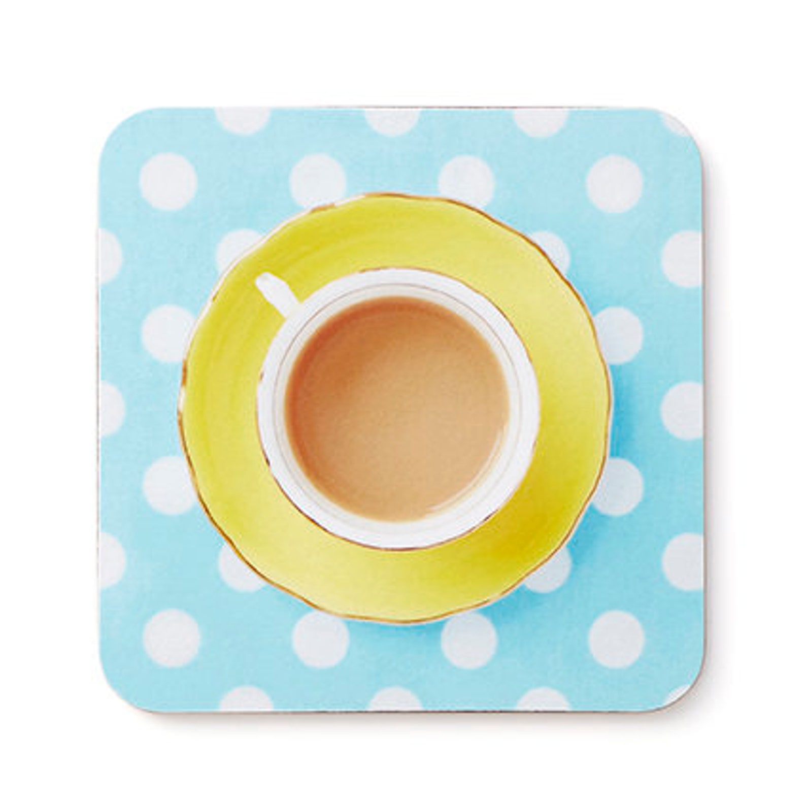 Teacup Coaster Set: Gift for Tea Lover - Drinks Coaster - Tea Coaster ...