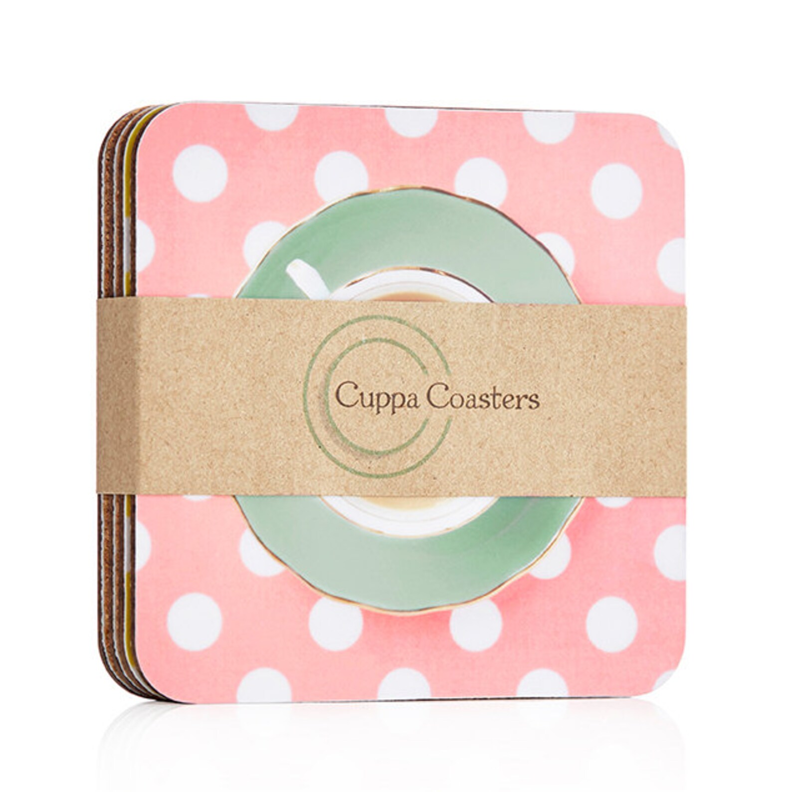 Teacup Coaster Set: Gift for Tea Lover - Drinks Coaster - Tea Coaster ...