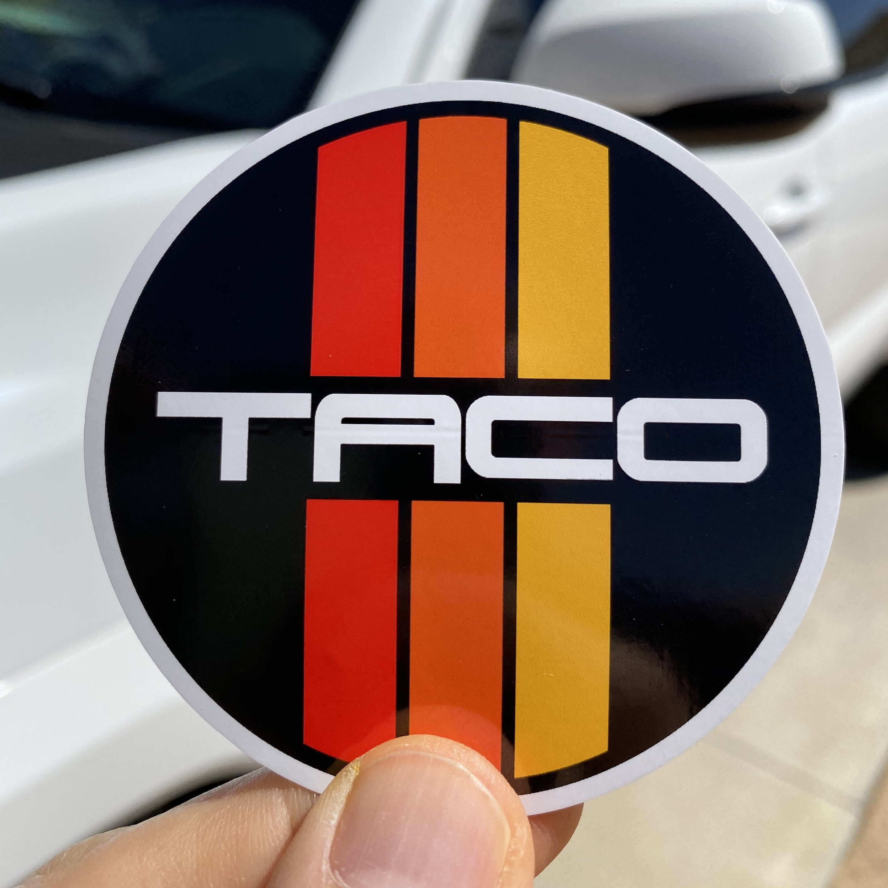 Heritage Retro TRD Stickers Set of 3 | Etsy