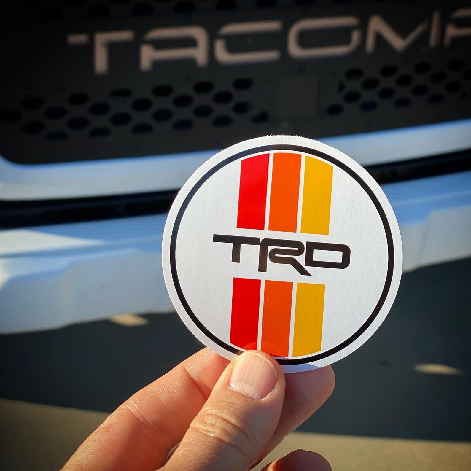 Heritage Retro TRD Stickers Set of 3 - Etsy