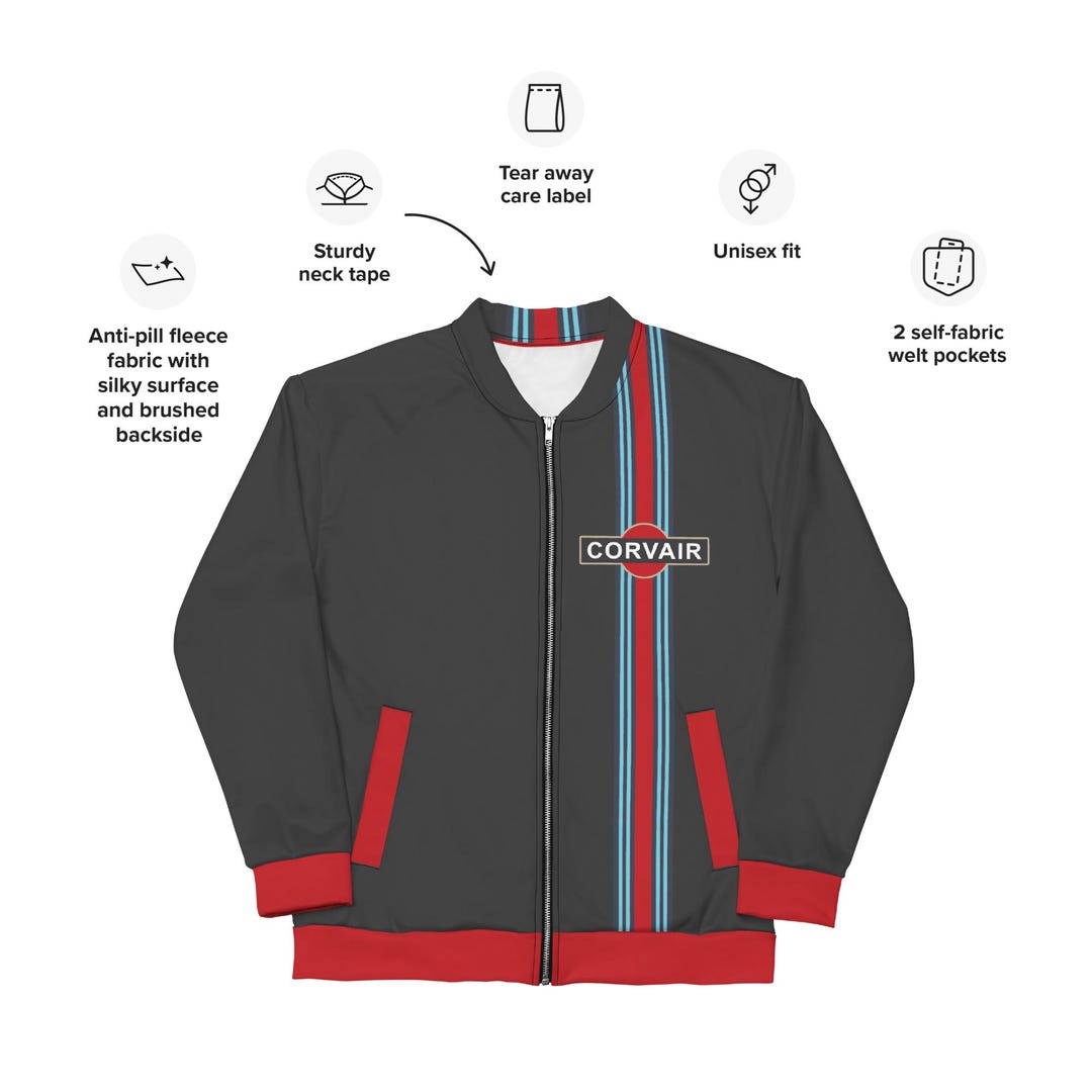 Corvair Martini Style Racing Livery Unisex Bomber Jacket - Etsy