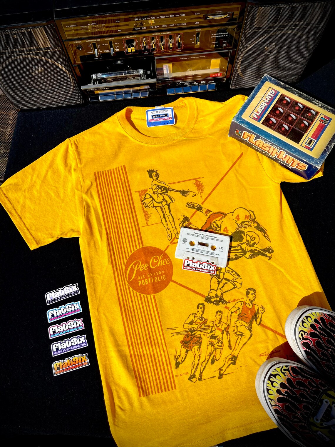 The Original Pee-Chee™ Folder GOLD T-SHIRT Retro 70's-80s | Etsy