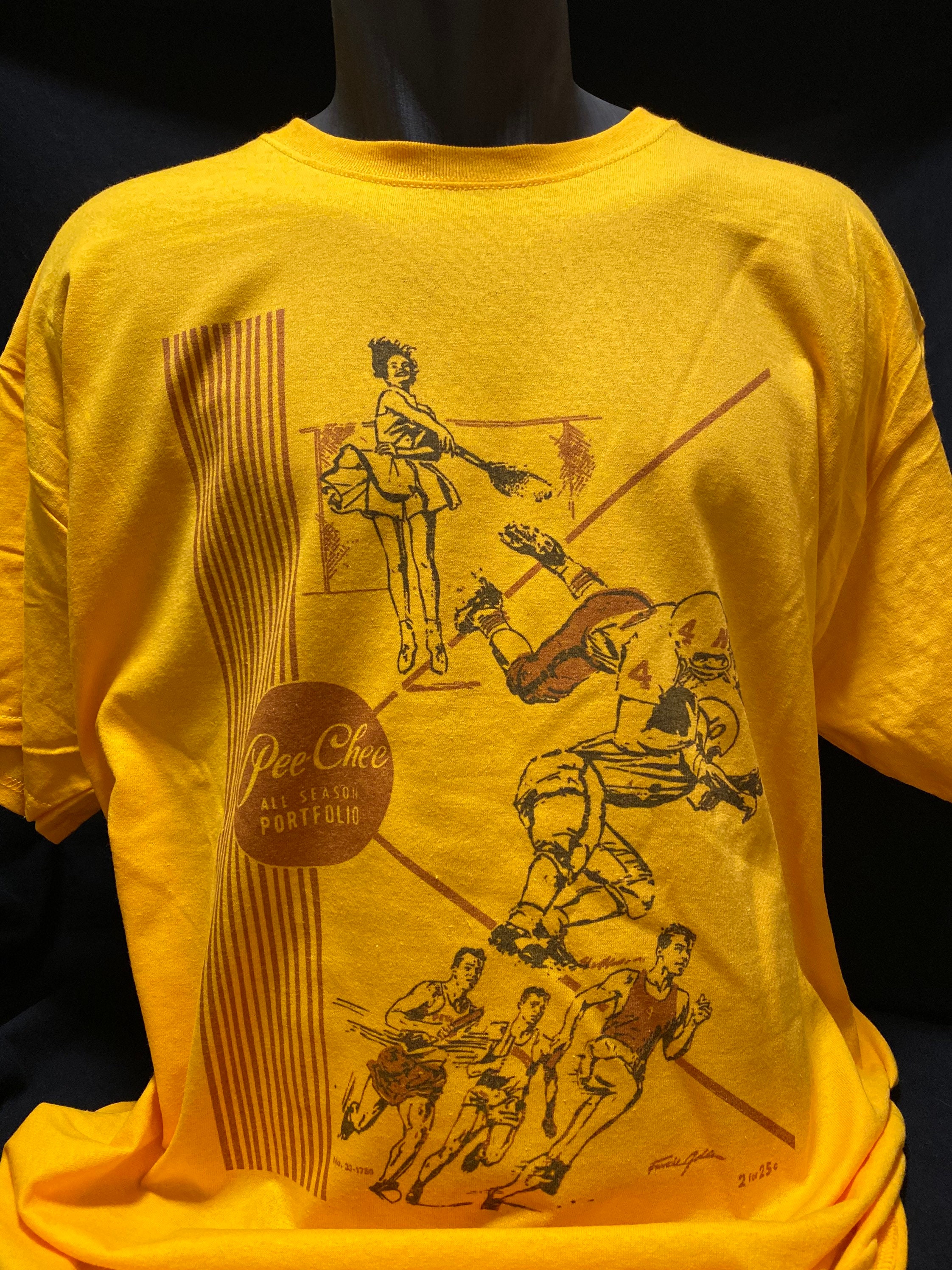 Pee-Chee Folder GOLD T-SHIRT Retro 70's-80s Pop Culture | Etsy