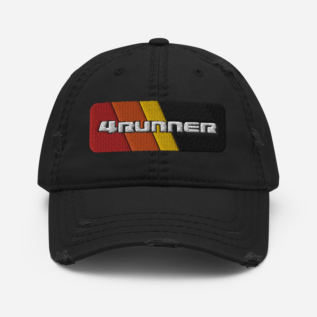Embroidered 4runner Distressed Dad Hat - Etsy