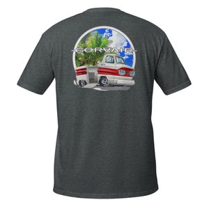 Two Sided Corvair Rampside Pickup Beach Short-sleeve T-shirt - Etsy