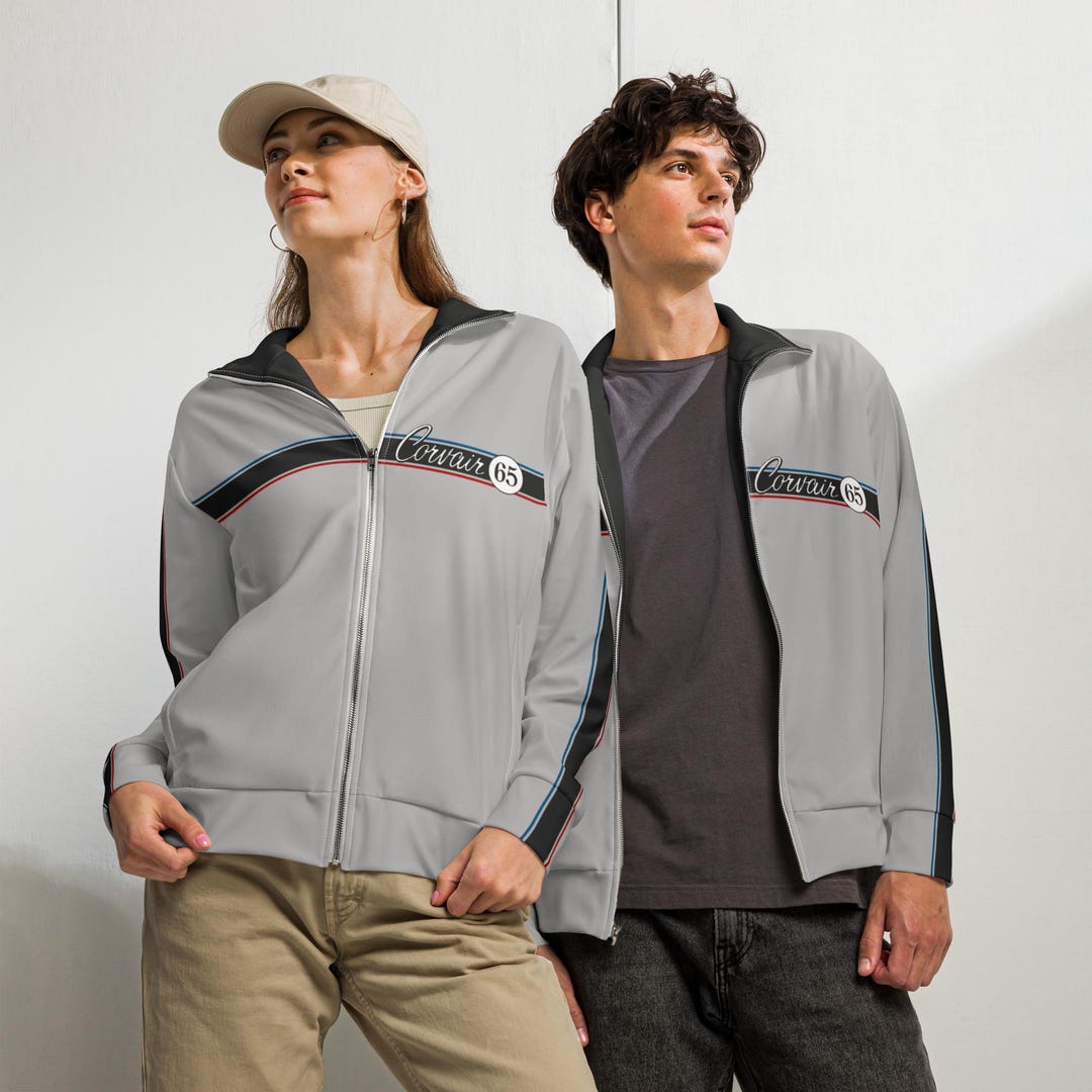 1965 Corvair Racing Livery Grey Unisex Track Jacket - Etsy