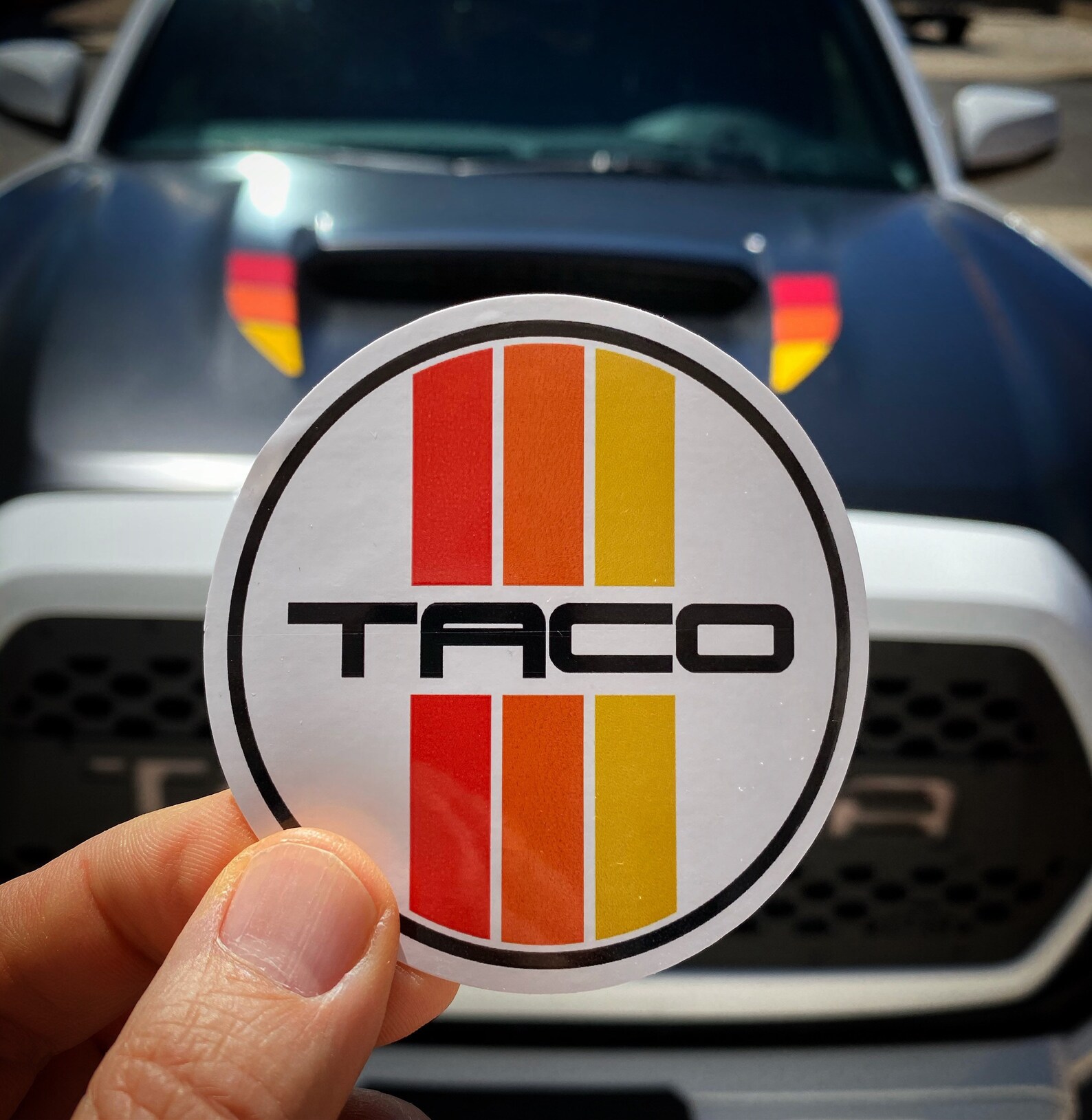 Heritage Retro TRD Stickers Set of 3 | Etsy