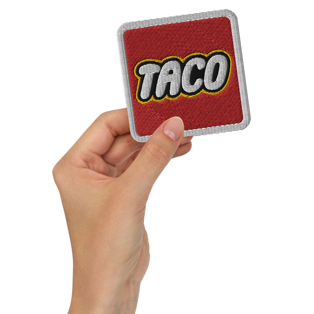 TACO Embroidered Patches - Etsy