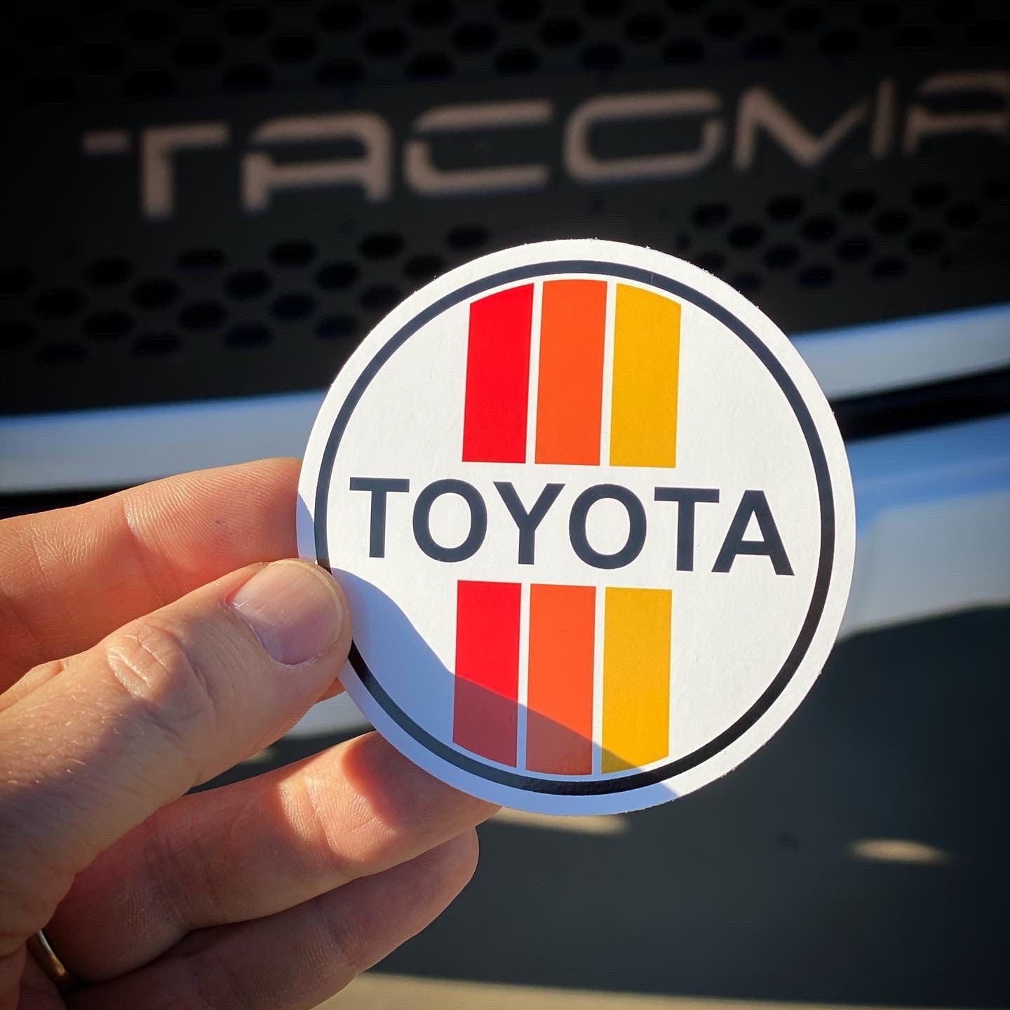 Heritage Retro TRD Stickers Set of 3 | Etsy