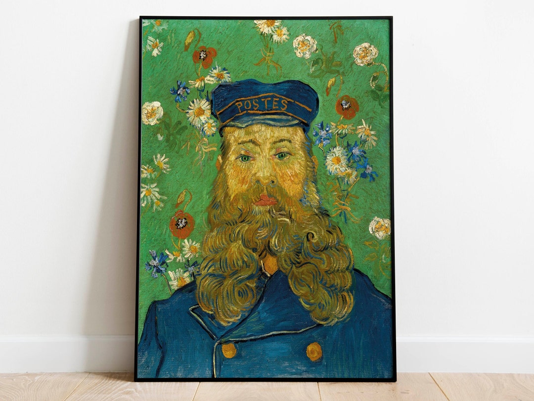Van Gogh Portrait of Joseph Roulin| Wall Decor Art Poster| Framed Art ...