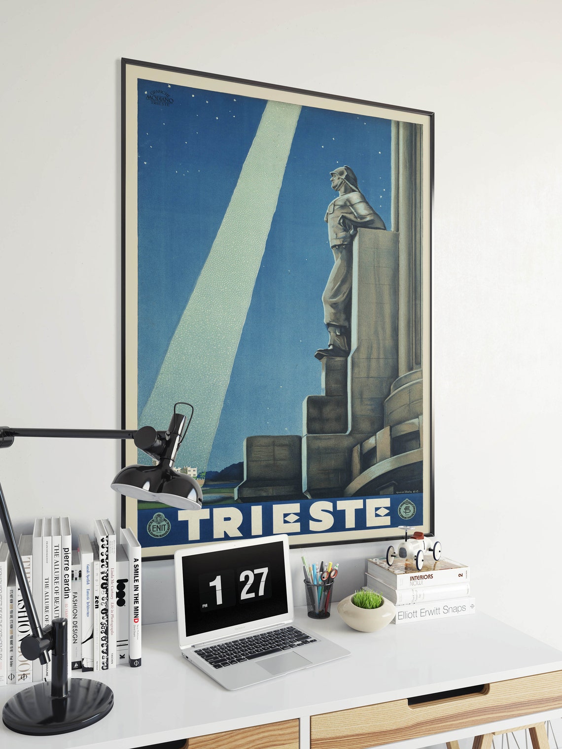Trieste Vintage Travel Poster Wall Art Prints Poster Art | Etsy