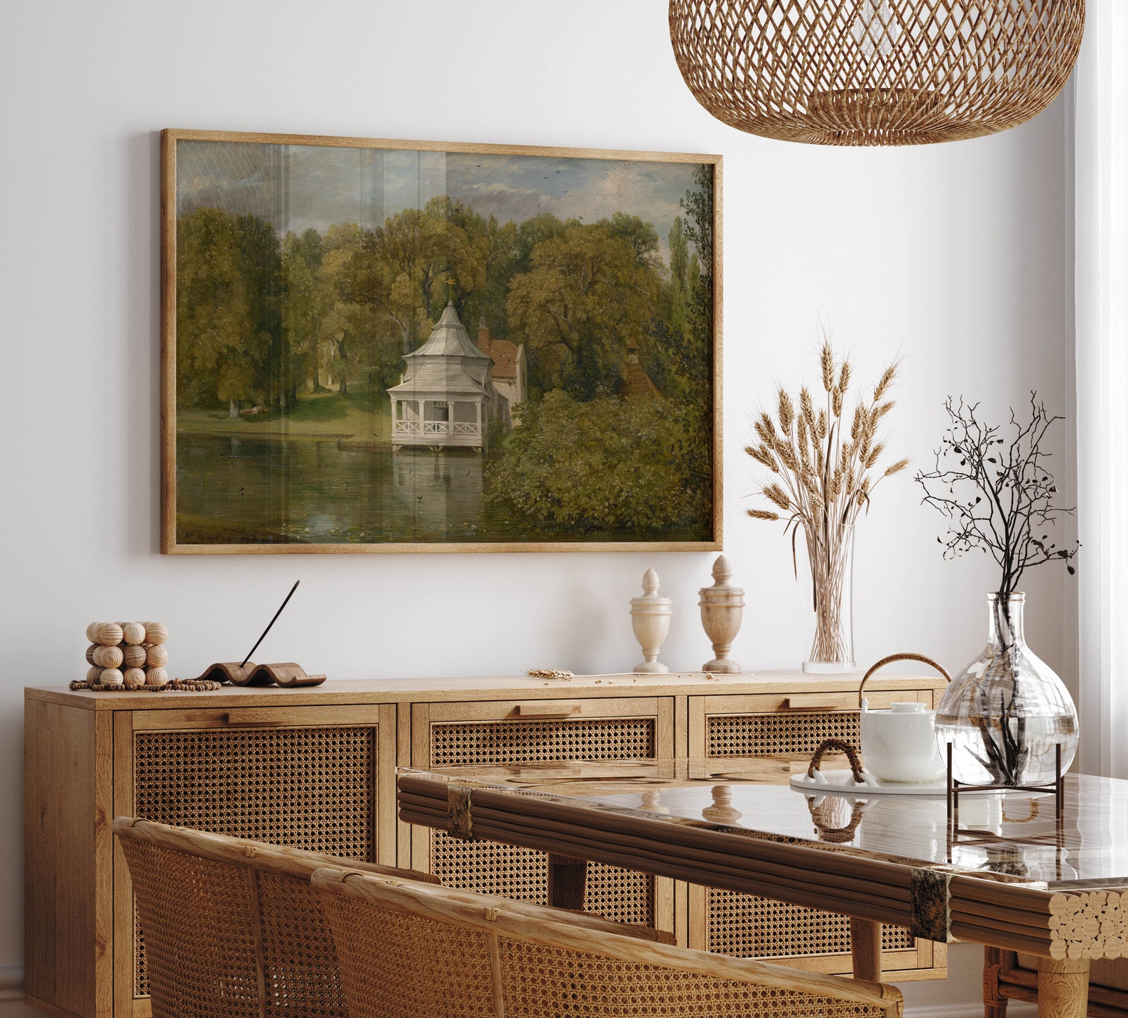 John Constable Print: Alresford Hall, English Landscape Art - Etsy