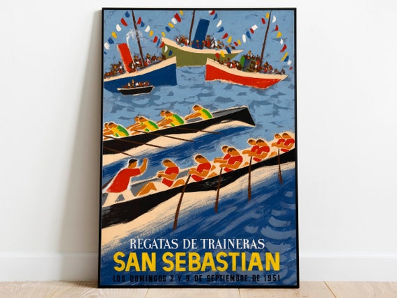 Vintage Rowing Posters